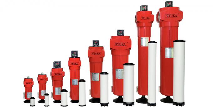 Compressed air particulate filter for 5 micron particles